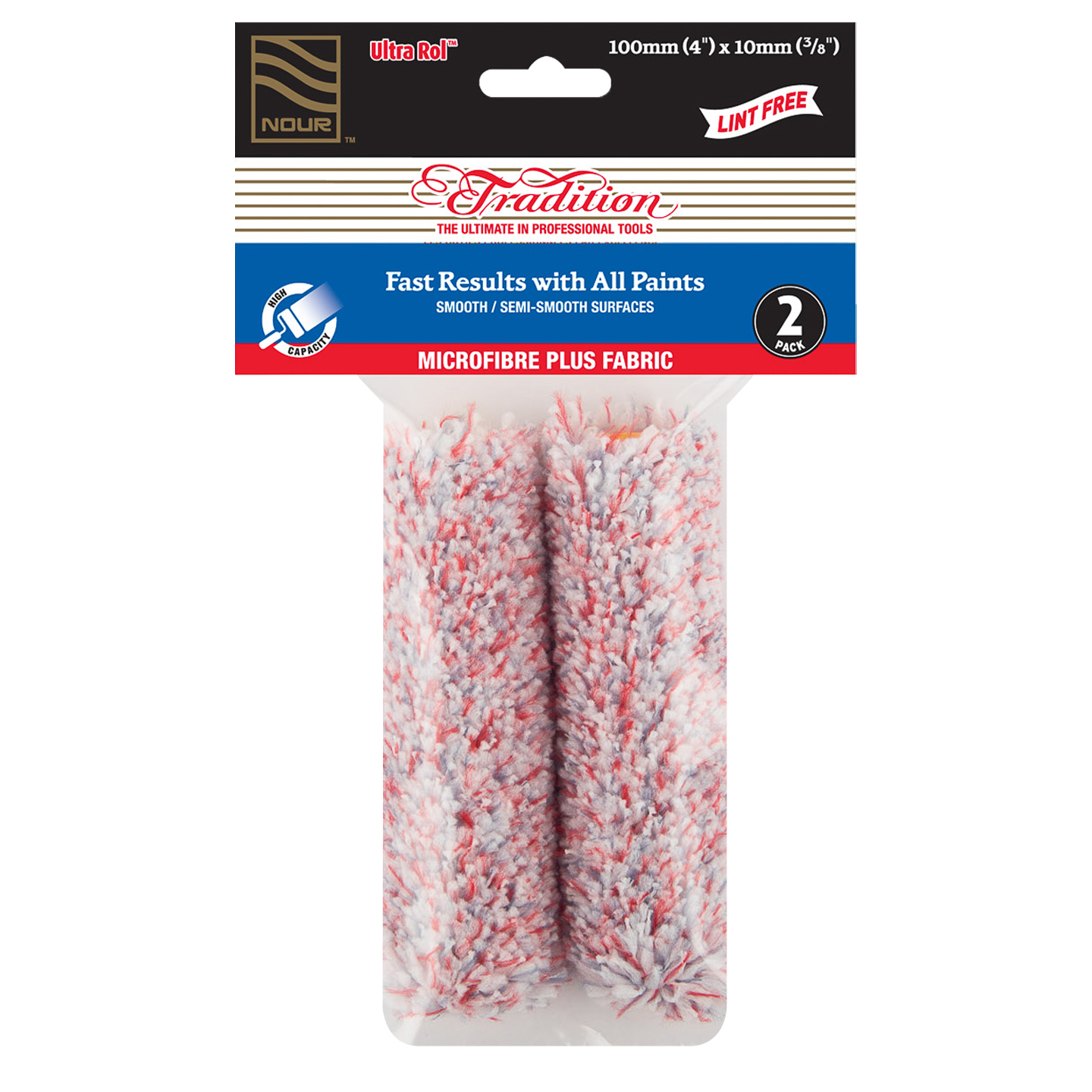Tradition Microfibre Plus 2-Pack (4") - Tradition Microfibre Plus ...