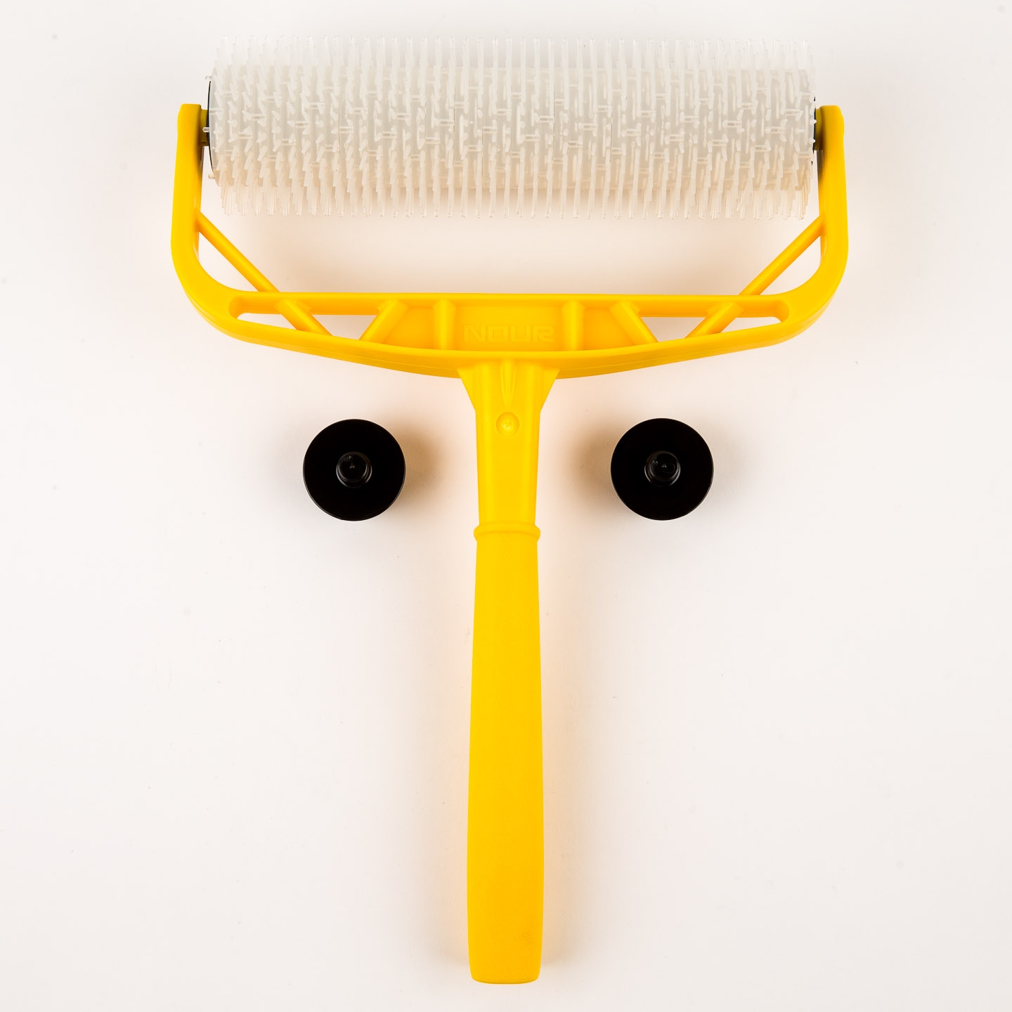 9.5" Spiked Roller w/ Pro Frame - Spiked Roller Floor Coating Applicators - Nour